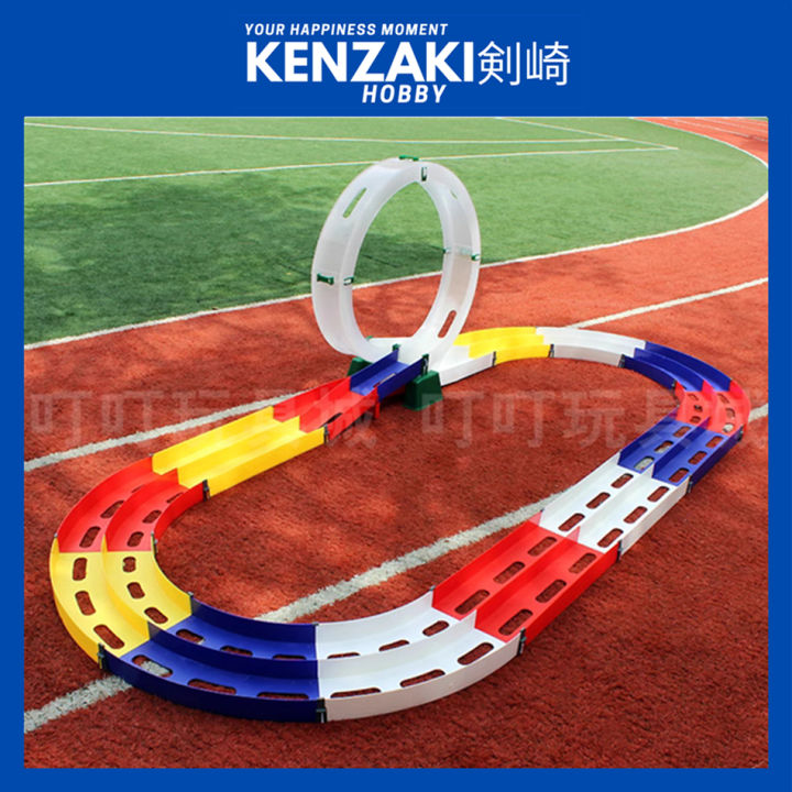 DA XING MINI 4WD RACER TRACK LANE ROLLER 4018 JALAN TREK for DASH CAR ...