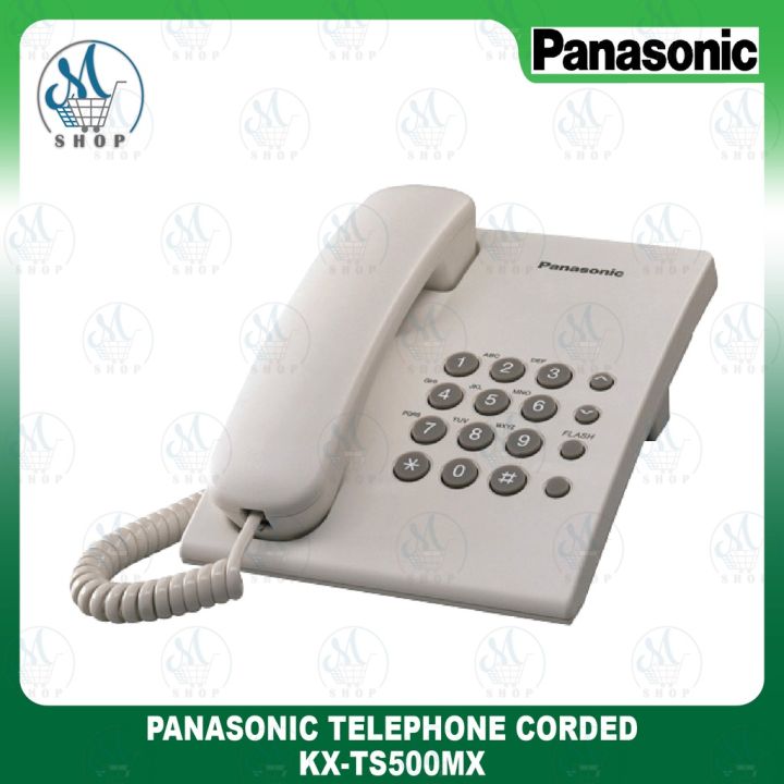 Fast send PANASONIC KX-TS500MX CORDED TELEPHONE | Lazada PH