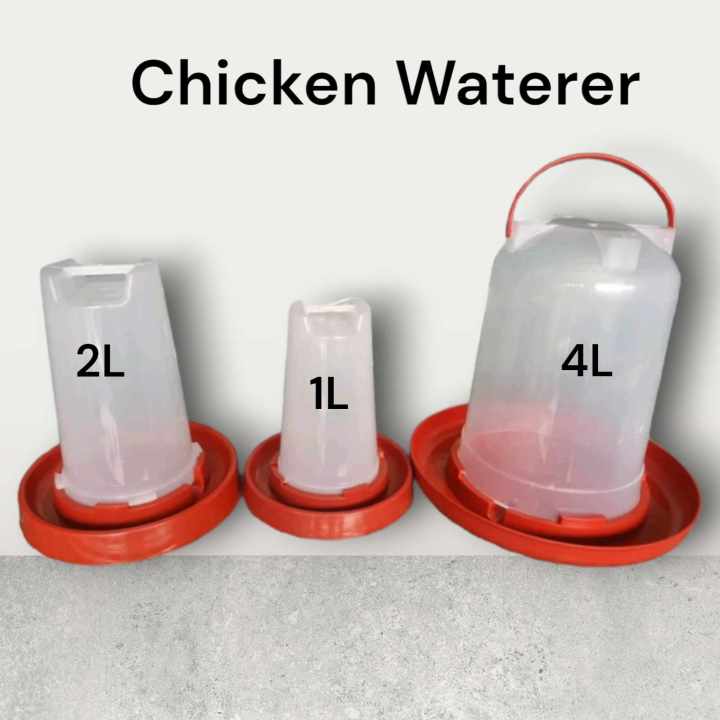 Chicken Poultry drinker waterer Gallooner 1L,2L,4L) | Lazada PH