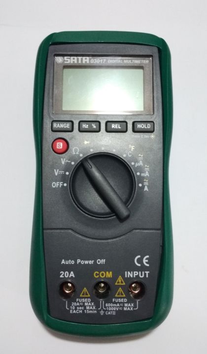 SATA Shida tool digital multimeter 03015 with temperature measurement ...