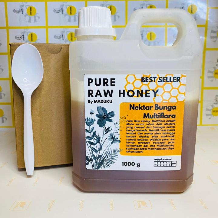 Madu Multiflora 1000gr Nectar Bunga | Lazada Indonesia