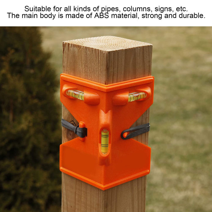 Fence Post Level Meter Post Leveler Tool 90° ABS for Pipe | Lazada
