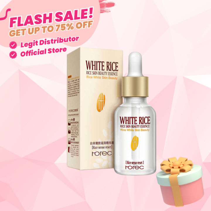 Original Made In Korea Rorec White Rice Skin Beauty Essence Lazada Ph