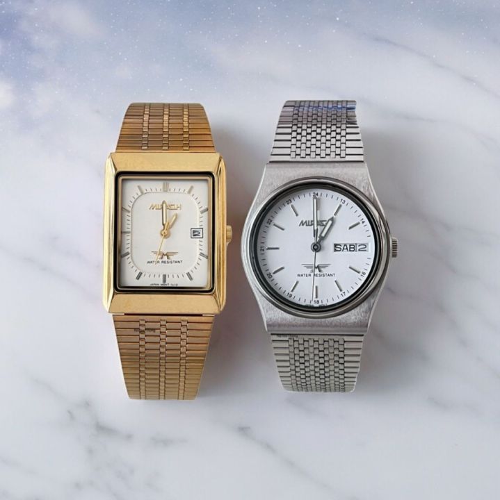 นาฬิกาข้อมือ MIRAGH Quartz รุ่น 2105-836A หน้าปัดสีขาว ขนาดตัวเรือน 30 ...