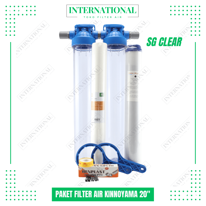 Filter Air Toren / Filter Air Keruh / Paket Filter air Nanotec 2 Tahap ...