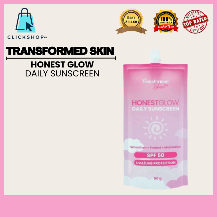 HONESTGLOW DAILY SUNSCREEN - ULTIMATE SUN PROTECTION / ANTI-OXIDANTS ...