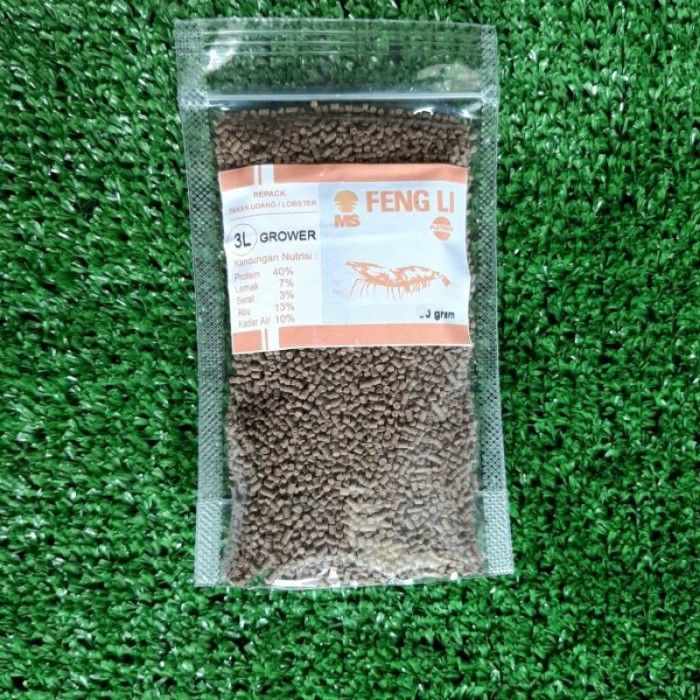 0FENGLI 3 FENG LI 3L pakan tenggelam udang lobster benih ikan 100gr | Lazada Indonesia