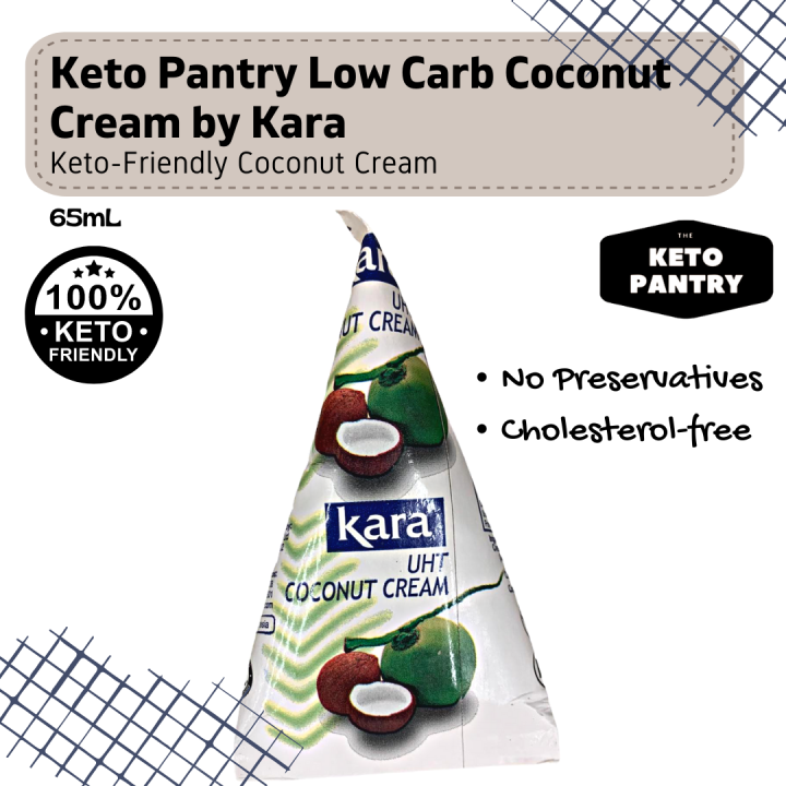 Low Carb Coconut Cream by Kara 65ml KETO - Friendly | Lazada PH