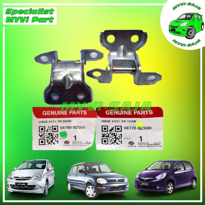 “ORIGINAL” Perodua KELISA / MYVI / VIVA - DOOR HINGE SET (NEW) 1 DOOR ...