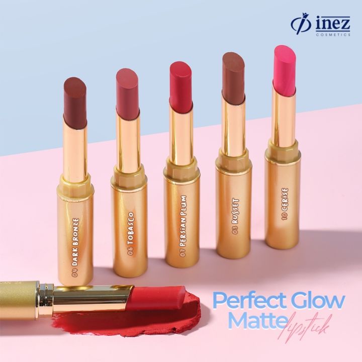 Inez Perfect Glow Matte Lipstick | Lazada Indonesia