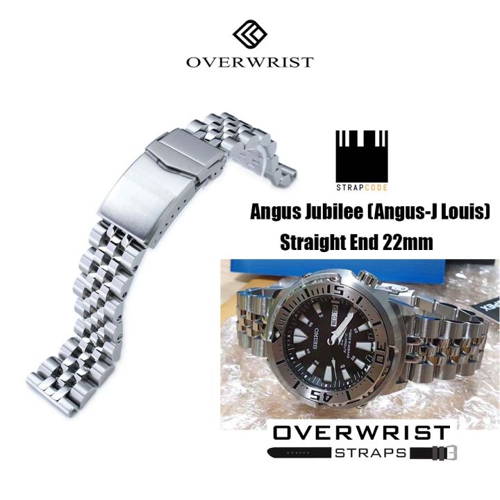 สายนาฬิกา strapcode Angus Jubilee 22mm | Lazada.co.th