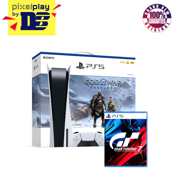 Sony PS5 Console God Of War Ragnarok Bundle + PS5 Gran Turismo 7 Bundle ...
