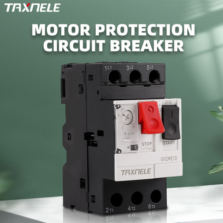 GV2ME GV2 Motor Starter Protector Motor Circuit Breaker Overload Short Circuit Protection 3P ...