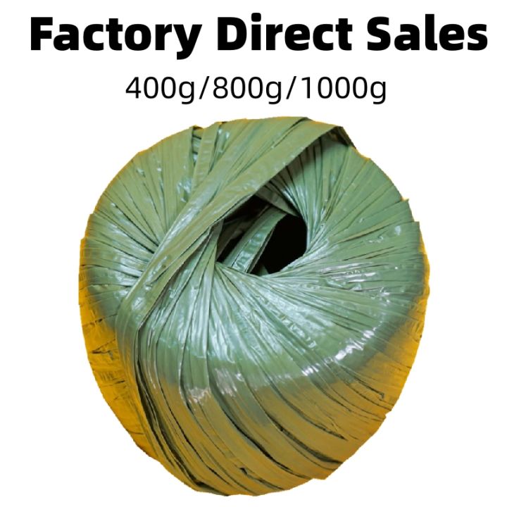 400g/800g/1000g Plastic Twine / Straw Flat Film Packing Rope / Tali ...