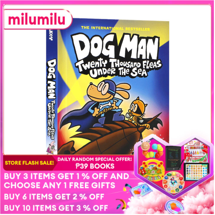 milu 11 Dog Man Twenty Thousand Fleas Under the Sea Full Color ...