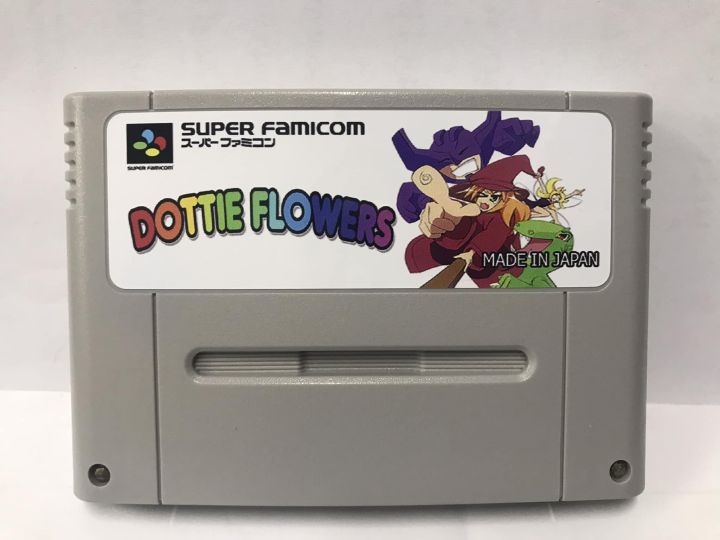 ตลับ SFC Dottie Flowers แม่มดน้อย ดอตตี้ (ตลับ SFC Repro) เกมส์ออกใหม่ ...