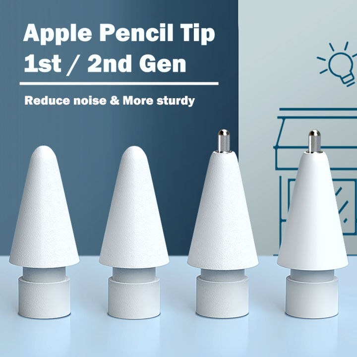Metal Replacement Tip for Apple Pencil Gen 1/2 iPad Stylus Touchscreen ...