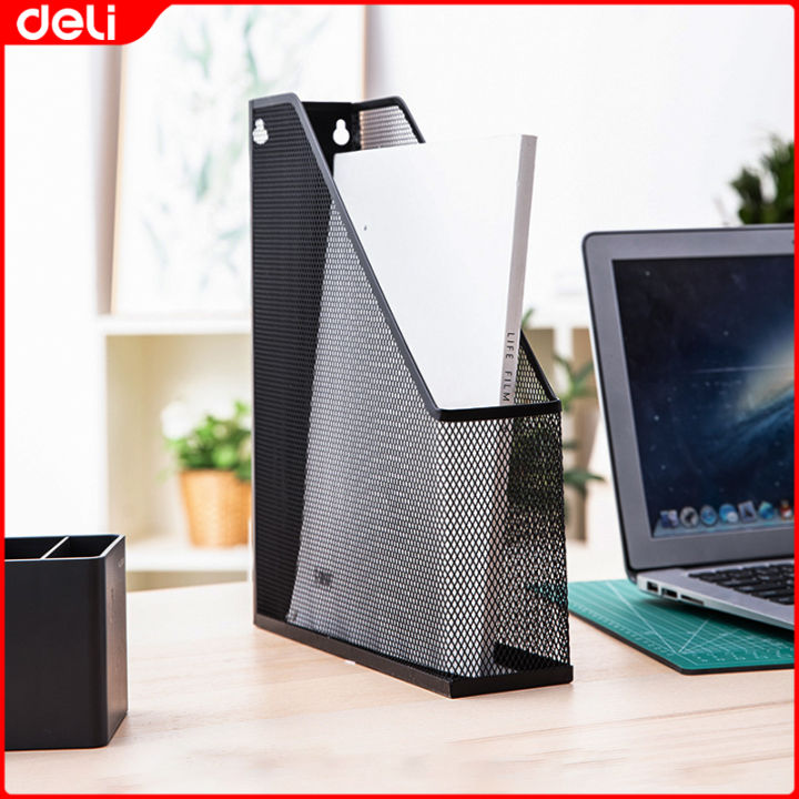 Deli Magazine Holder File Book File Rack Desktop Storage For School ...