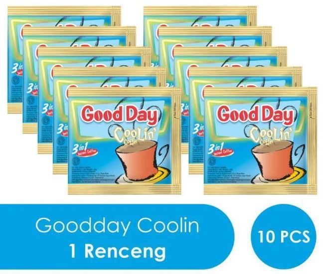 Good Day Coolin Coffee 1 Renceng isi 10 Sachet 20 gram | Lazada Indonesia
