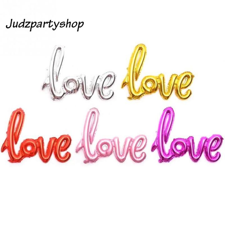 Love word balloons cursive | Lazada PH