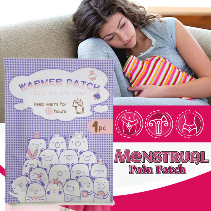 Warm Patch Menstrual Pain Relief Self-heating Moxibustion Stickers Hot patch / warmer patch ...