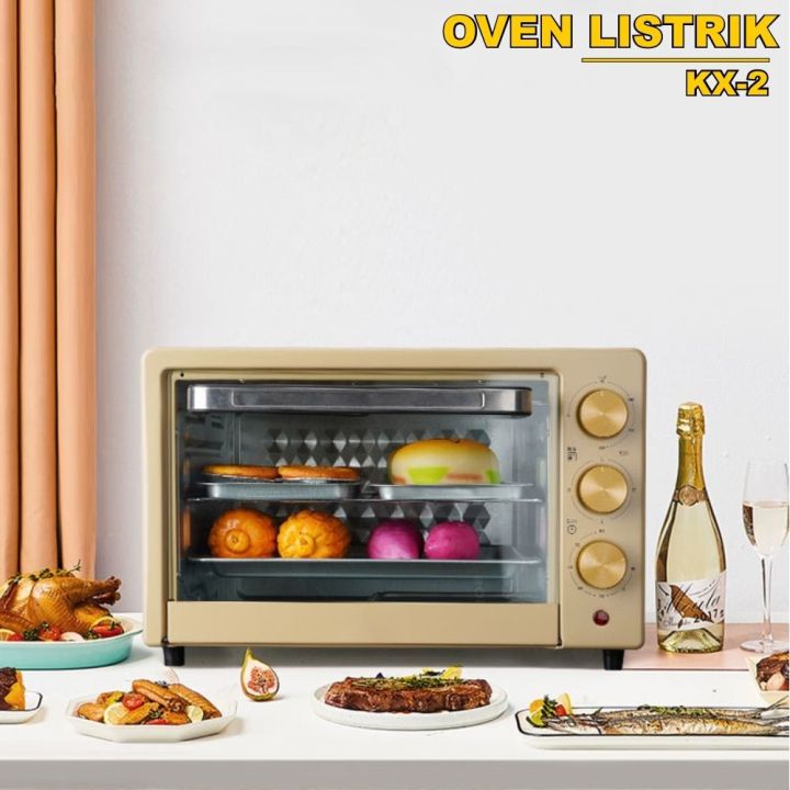 PROMO!! Oven Multifunction 22L 800 Watt Toaster Panggangan Listrik ...