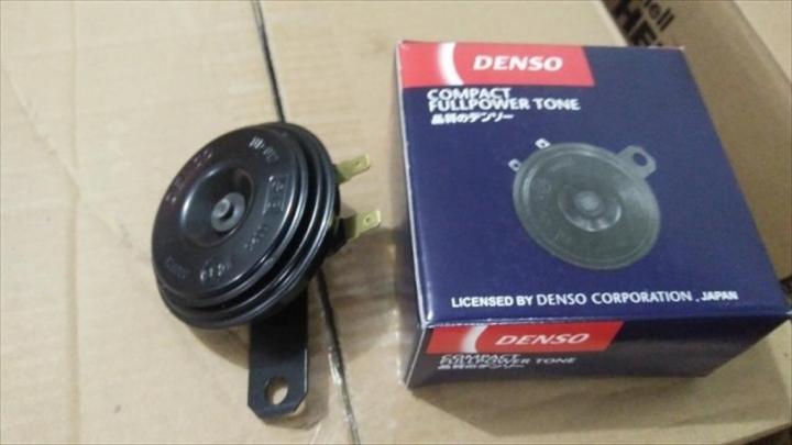 Klakson Disc Power Tone Horn Denso 12V Single Asli JK072002-2650 ...