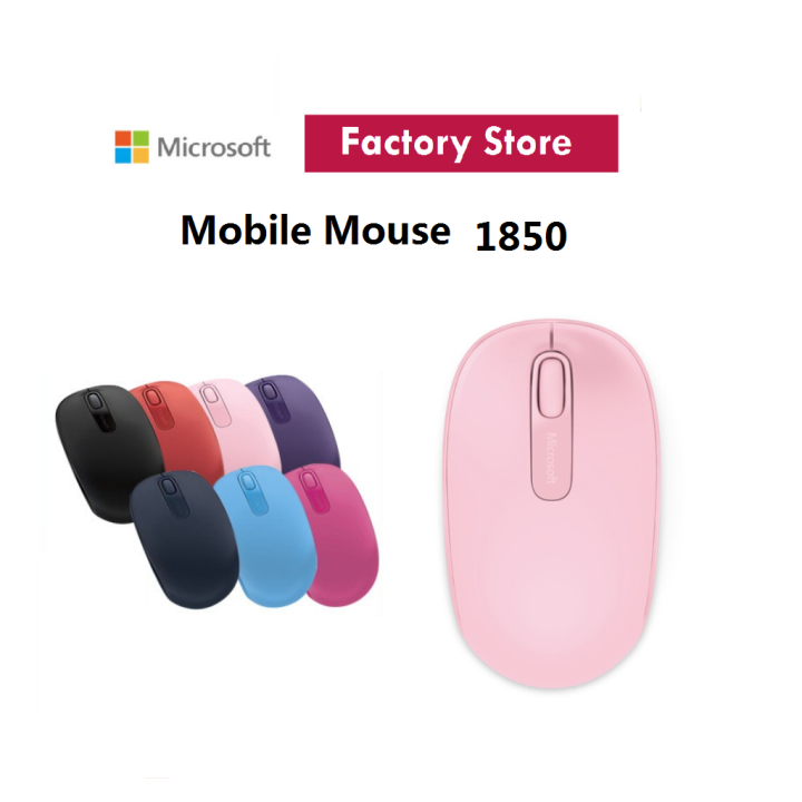 Microsoft 1850 3 Button Wireless Mobile Mouse | Lazada PH