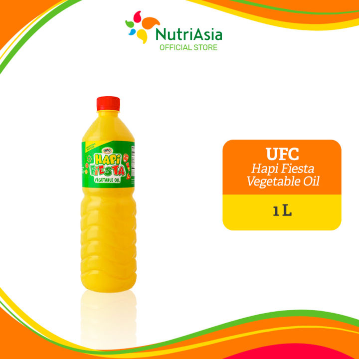 UFC Hapi Fiesta Vegetable Oil 1L PET | Lazada PH