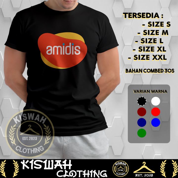 Kaos Tshirt amidis Logo Baju Perusahaan | Lazada Indonesia