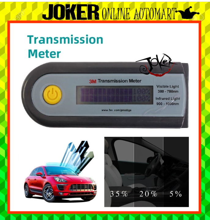 3M Transmission Meter (WINDOW TINT METER )TINTED TESTER | Lazada