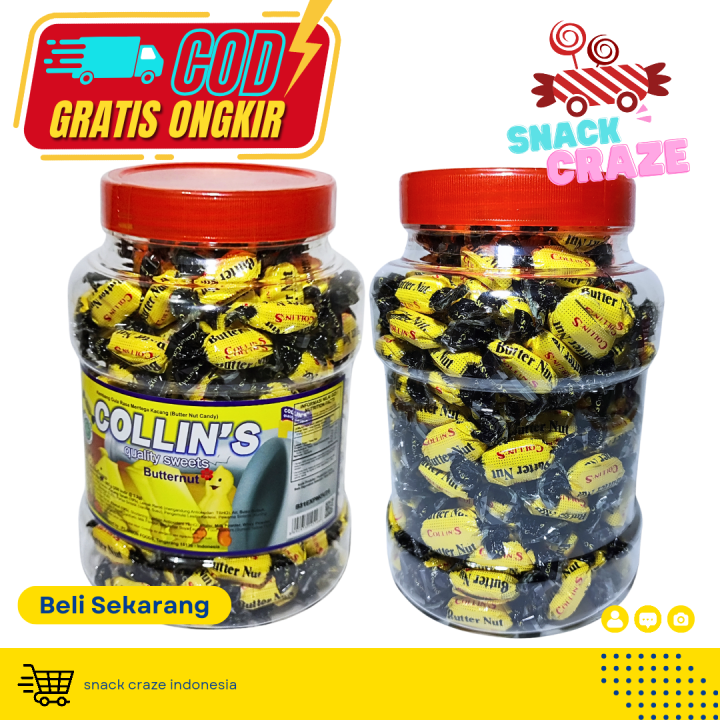 Collin butternut Toples isi 208 pcs / Netto 665 gram | Lazada Indonesia