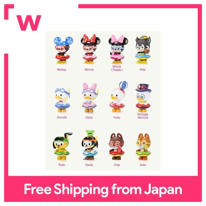 POPMART DISNEY Mickey & Minnie Pool Party Series BOX | Lazada