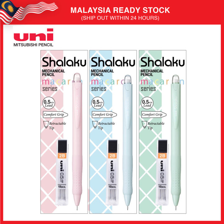Uni Shalaku Mechanical Pencil Pastel Series With Pencil Lead 0.5mm M5 ...