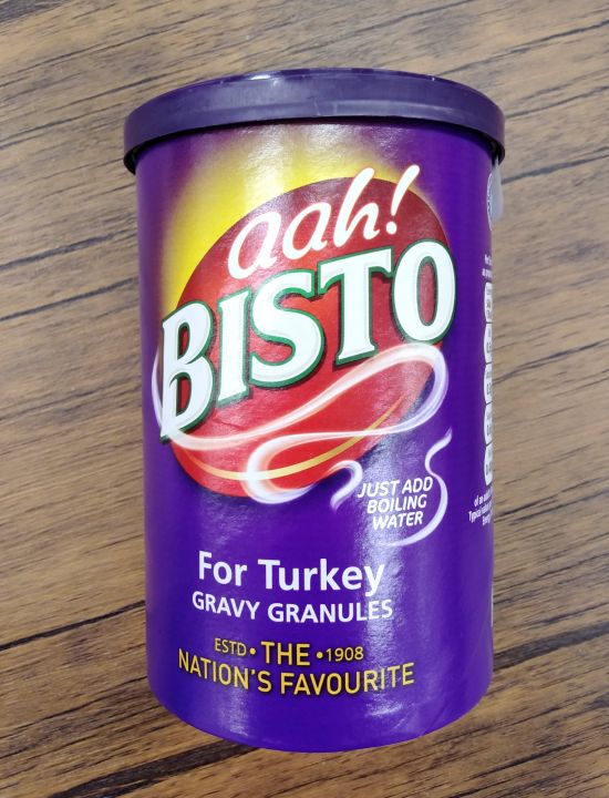 ซอสผงสำหรับทำน้ำเกรวี รสไก่งวง ตราบิสโต Gravy Granules Turkey (Bisto ...