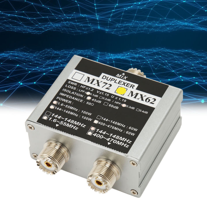 Antenna Combiner VHF UHF HF Transit Station Efficient Filtering 3 Band ...