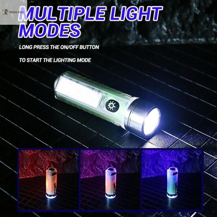 MORE Fluorescent Long-range Spotlight Multi-function Fast Charging ...