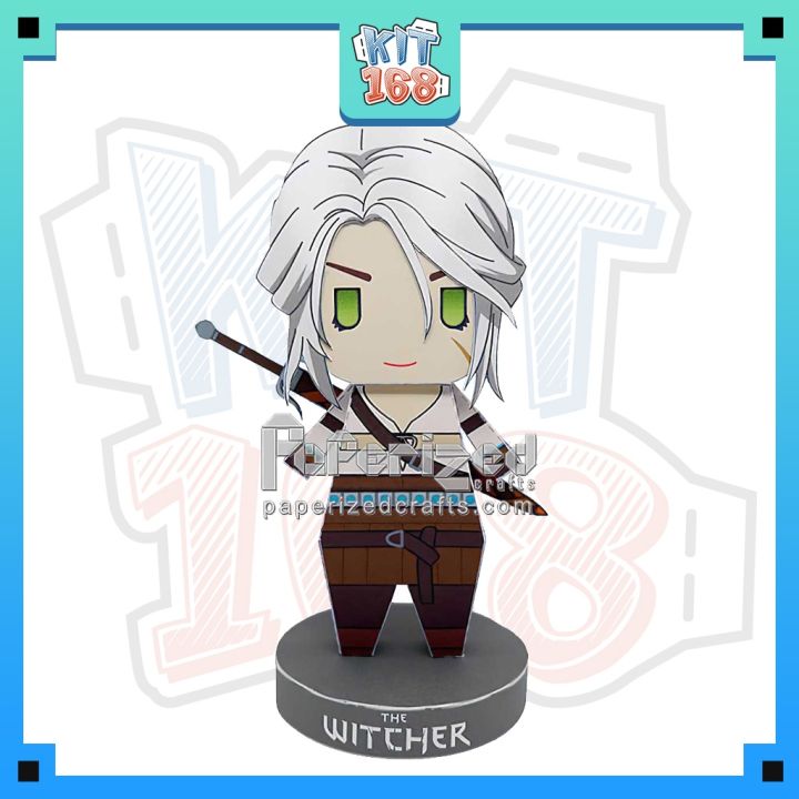 Mô hình giấy Anime Game Chibi Ciri - The Witcher | Lazada.vn