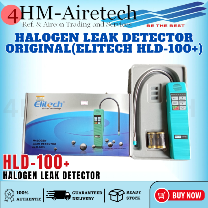 FOURHM Halogen Leak Detector ORIGINAL USE FOR AIR CONDITIONING (Elitech HLD-100+) | Lazada PH
