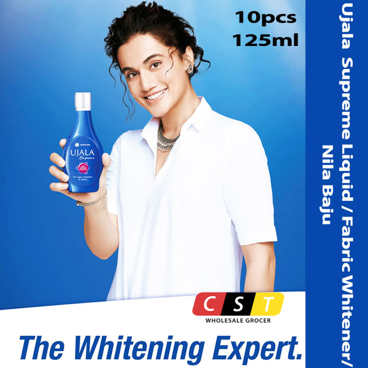 UJALA Supreme Liquid / Fabric Whitener /Nila Baju 125ml (10pcs/Pkt ...