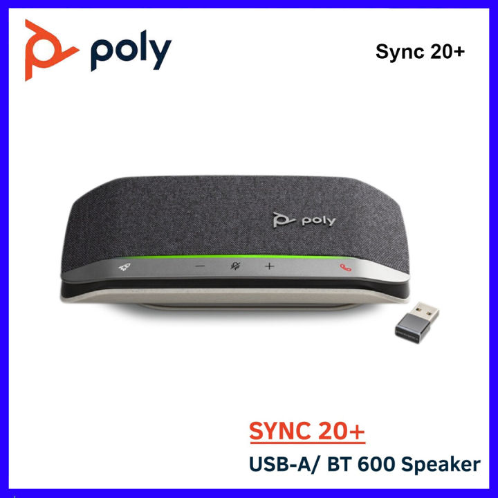 Original Poly Sync 20+ Standard, Smart Conference Speakerphone With ...