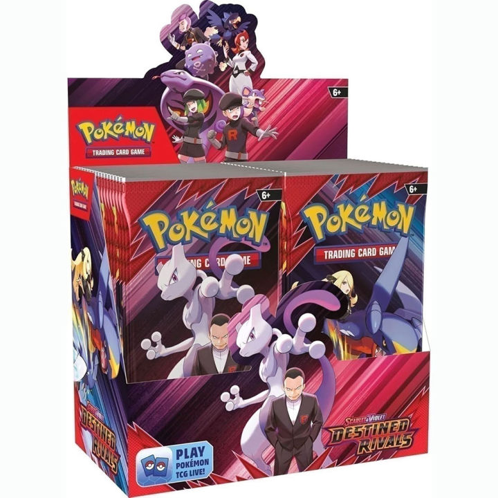 Genuine Pokemon TCG Trading Cards SV10 Destined Rivals Booster Box ...