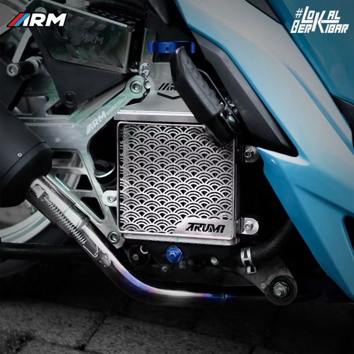 COVER RADIATOR MOTOR AEROX NMAX PCX ADV VARIO 150 160 ARM COVER ...