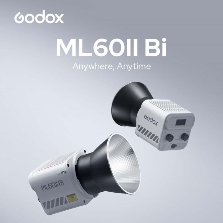 Godox ML60II Bi 70W Bi-Color Portable LED Video Light | Lazada