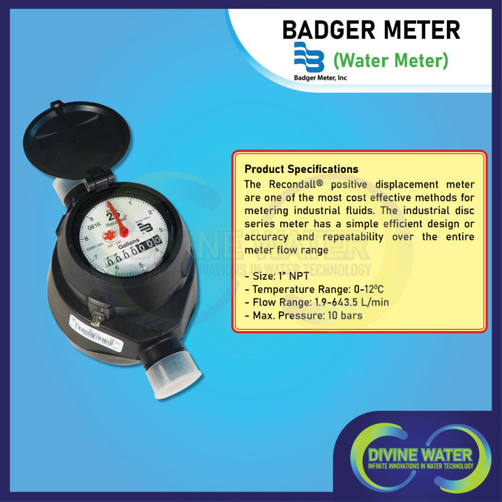 Badger Meter (Water Meter) | Lazada PH