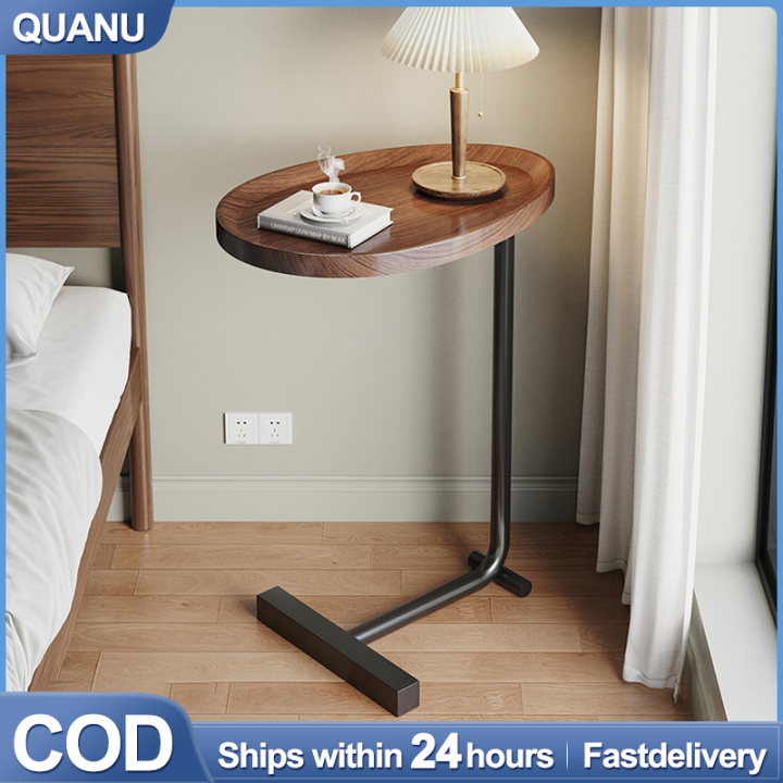 QUANU Sofa Side Table Wood Corner Table Creative Nordic Coffee Table ...