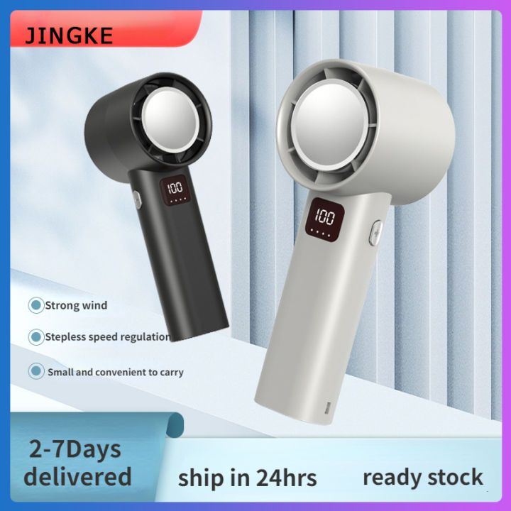 New handheld fan 5000mah powerful cooling mini fan USB rechargeable ...