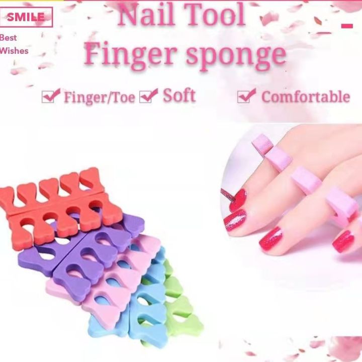 Finger Sponge Separator / Toe foam separator / Nail separation Manicure ...