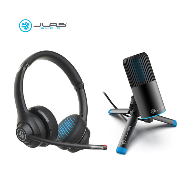JLab Talk Go X Go Work Bundle set เซ็ทไมโครโฟน USB พร้อมหูฟังไร้สายแบบครอบหู รับประกัน 2 ปี By ...