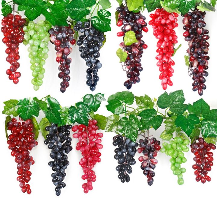 Simulation Fruit Artificial Grape Bunch Balls Artificial Grape Balls ...